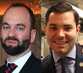 Thomas Andrew und Marcel Ribis