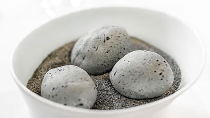 Rezept Essbare Steine von Andoni Luis Aduriz auf ROLLING PIN