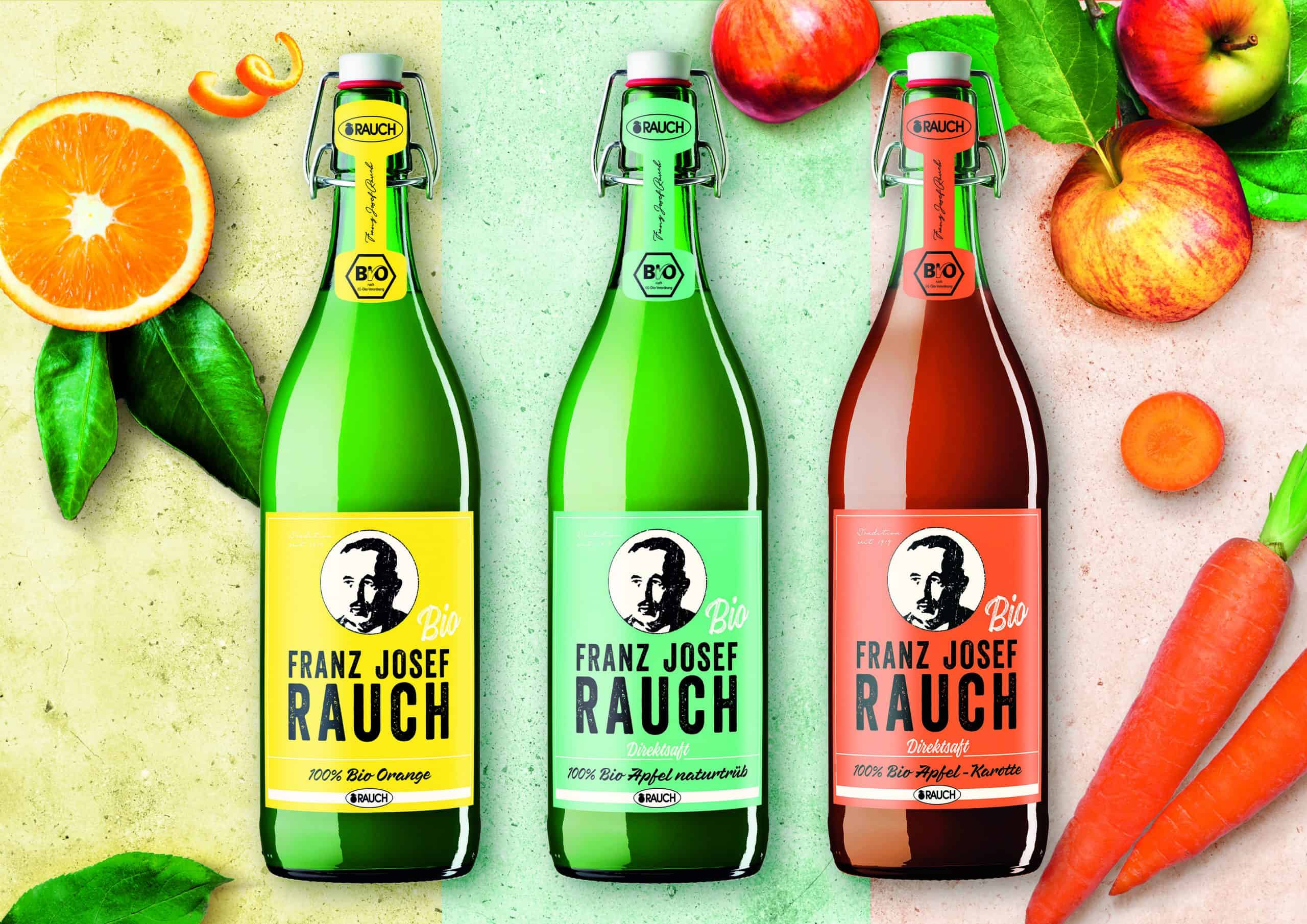Franz Josef Rauch: Neues Saft-Bio-Trio fürs Frühstücksbuffet – Rolling Pin