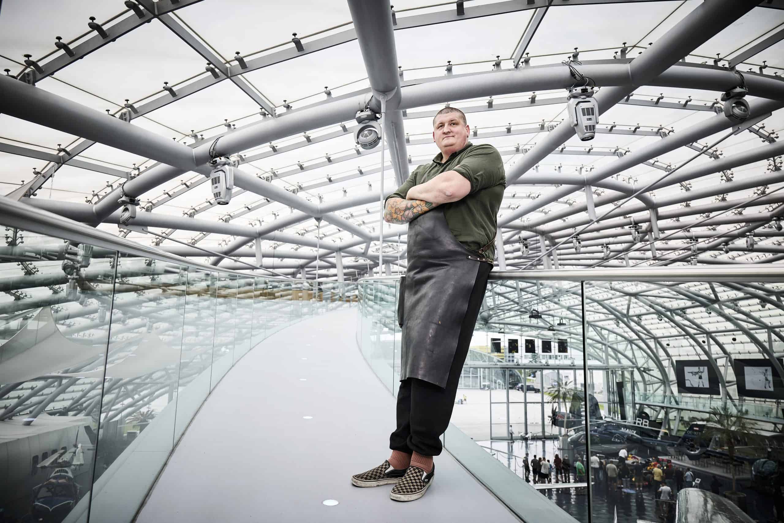 Erstmals in Österreich: Das Menü von Sternekoch Gareth Ward im Hangar-7 ...